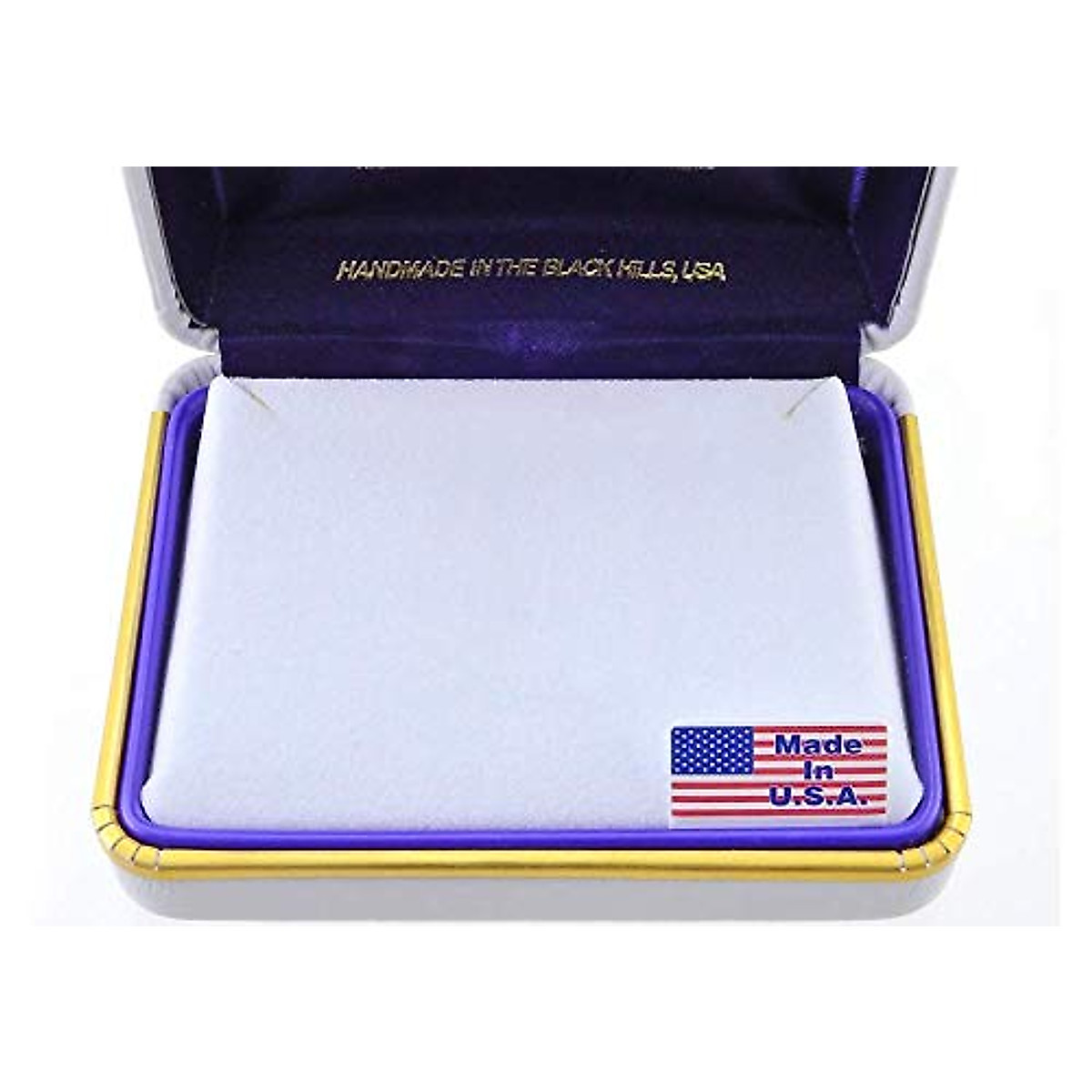 Rhodium-Plated Sterling Silver Small Oval Mystic Fire Topaz Ring, 12k Rose and Green Gold Black Hills Gold, Size 7.5