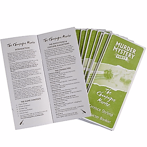 Murder Mystery Party | The Champagne Murders, for ages 14+