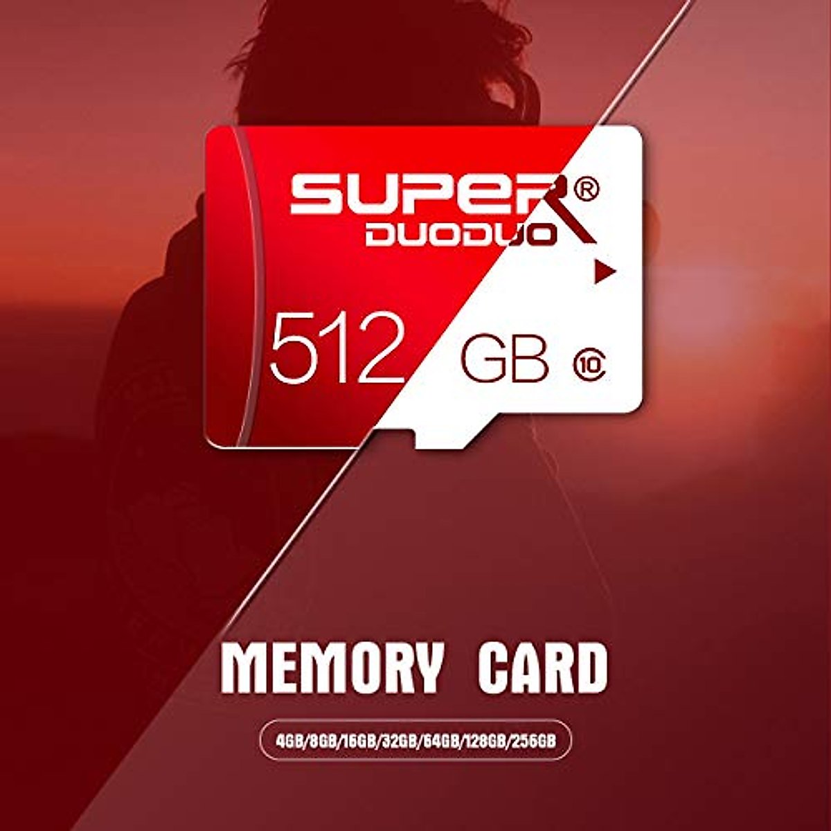 512GB Micro SD Card Class 10 Memory Card 512GB TF Card High Speed SD Card for Android Smartphone Digital Camera Tablet and Drone
