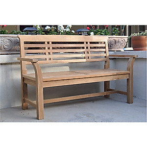 Anderson Teak BH-257 - No Cushion Sakura 2-Seater Bench