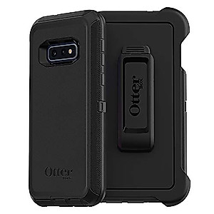 OtterBox DEFENDER SERIES SCREENLESS Case Case for Galaxy S10e - BLACK