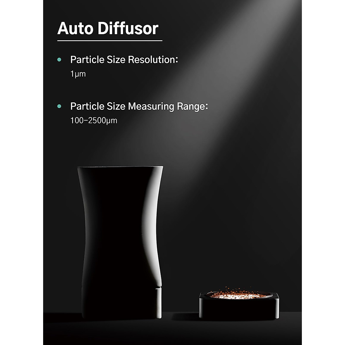 Coffee Roast Degree/Particle Analyzer Omni 2-in-1, NIR Imaging, Auto Diffusor, SDK & OTA for Coffee Roasters & Baristas - Commercial or Home Use