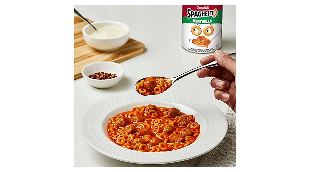 SpaghettiOs Pasta with Meatballs - 12 Pack - 15.6 oz