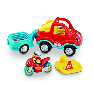 Wow 10716 Marco's Moto Team Toy (5 Piece), Red