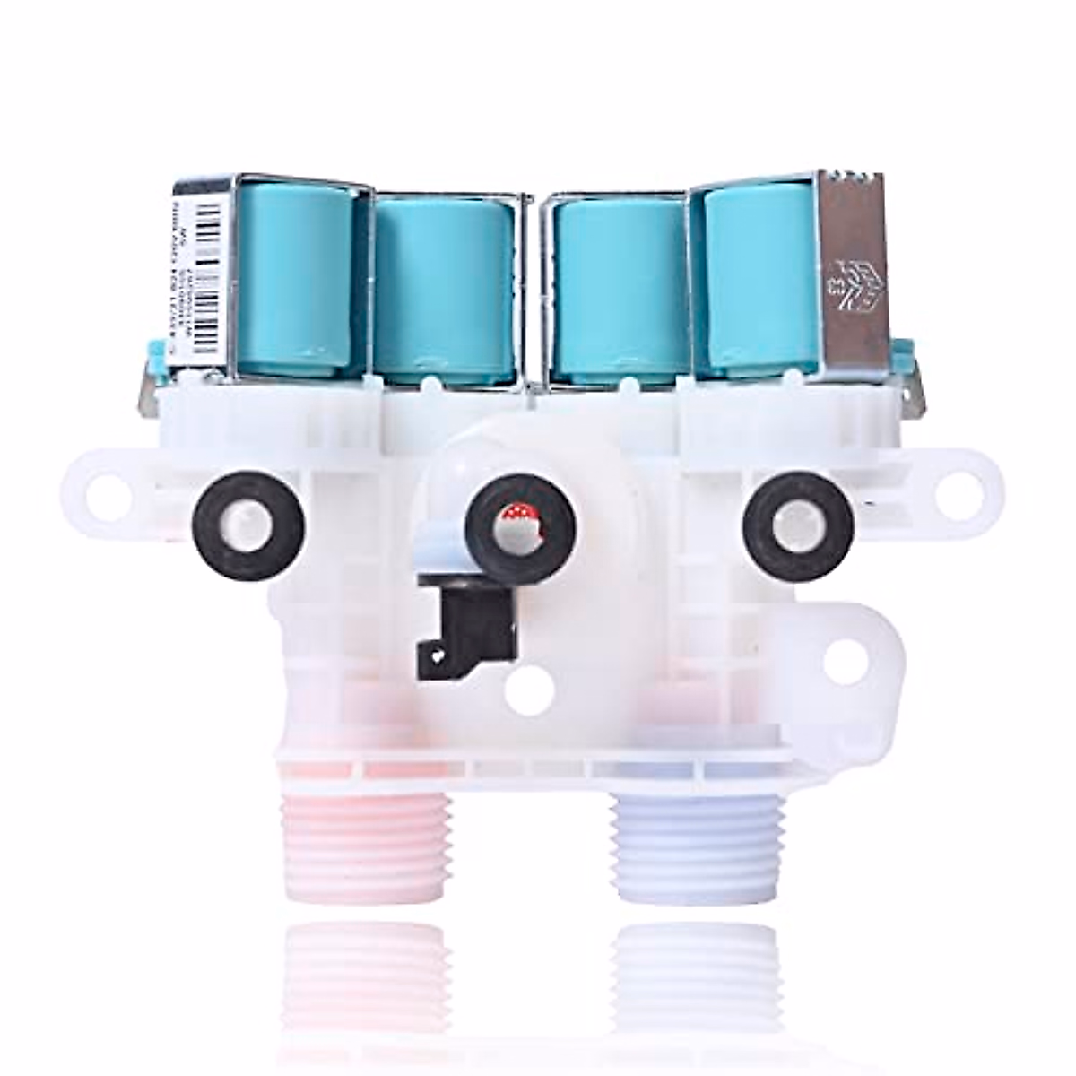 Washer Water Inlet Valve Replace For Whirlpool Cabrio WTW8500DR2 WTW8500DC2 WTW7500GC0 WTW7500GW0 WTW8500DC0 WTW5105HW0 WTW5105HW1 WTW7500GC2 WTW7500GW2 WTW8500DC5 WTW7500GW WTW8500DW WTW8500DW1