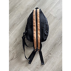 Cork Sling Bag Chest Shoulder Backpack Fanny Pack Crossbody Bags for Men Messenger bag Eco Friendly gift Sustainable Vegan Lightweight