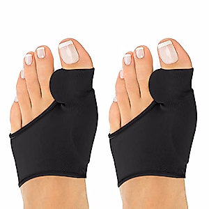 Bunion Corrector,Orthopedic Bunion Splint,Big Toe Separator Pain Relief,Sleeve for Hallux Valgus Bunion Pain Relief-Non-Surgical Correction-Hammer Toe Straightener-Forefoot Pads for Women &Men（2Pack）