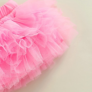 Newborn Baby Girl 1st Birthday Outfits Boho Lace Romper Dress Long Sleeve Bodysuit Jumpsuit Infant Tutu Dress Clothes Sets (A1 White, 9-12 Months)