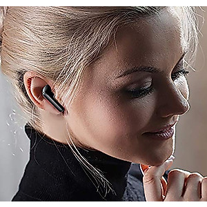 LG Tone Free HBS-FN4 - True Wireless Bluetooth Earbuds with Hi-Fi Sound Solution by Meridian Audio, Dual Microphones in Each Earbud, and IPX4 Water Resistance - Black (Renewed)