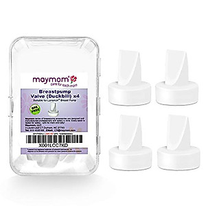 Maymom Pump Valve for Lansinoh Breast Pumps Signature Pro/Smartpump/Manual Breast Pumps. Replace Lansinoh Pump Valves.