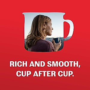 Hills Bros Donut Shop Ground Coffee, Dark Roast, 24 Oz. Can - Slightly Sweet, Smooth Coffee Taste