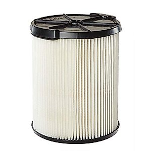 WORKSHOP Wet/Dry Vacs MULTI FIT Wet Dry Vac Filter VF7816 Standard Replacement Wet/Dry Vacuum Cartridge Filter for Select CRAFTSMAN Shop Vacuum Cleaners 5-Gallon and Larger