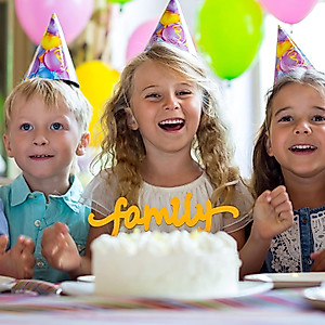 Yookeer 12 Pieces Thanksgiving Wood Cutouts Cards Fall Plate Decorations Thanksgiving Place Setting Thankful Grateful Blessed Family Joyful Wood Table Sign for Thanksgiving Dinner Decorations