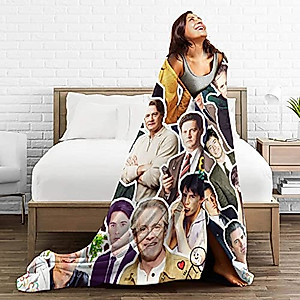 Blanket Kyle MacLachlan Soft and Comfortable Warm Fleece Blanket for Sofa, Office Bed car Camp Couch Cozy Plush Throw Blankets Beach Blankets