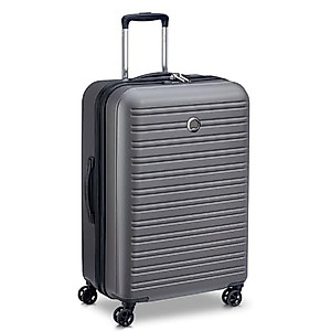 Delsey Paris SEGUR 2.0 Hand Luggage, 70 cm, 81.6 liters, Grey (Gris)