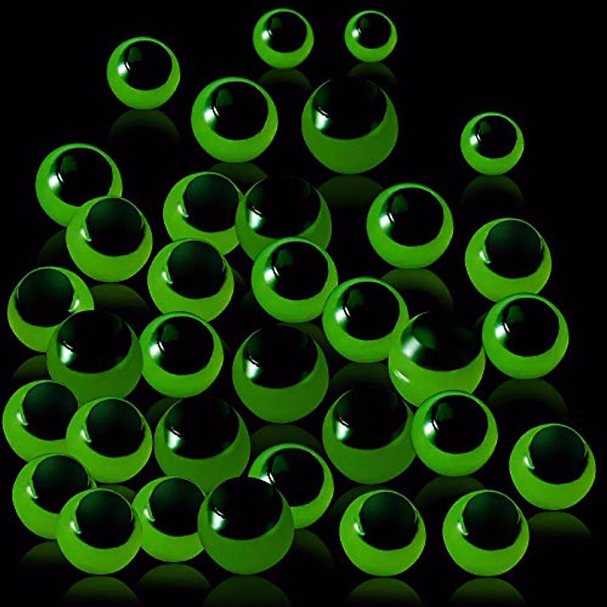 60 Pieces Sticky Eyeballs Glow in the Dark Eyeballs Toy Sticky Luminous Eyeballs for Halloween Party Favors