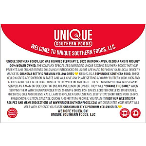 Grandma Betty's Premium Yellow Grits