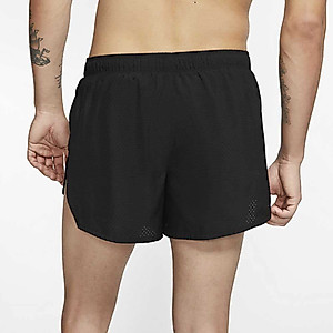 Nike Fast 4" Shorts Black/Reflective Silver MD 4