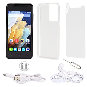 S21 Ultra 5.0in Smartphone, HD Screen 1G 4G 24MP 48MP Dual Card 4900mAh Multi Function Mobile Phone, F/2.0 Aperture Fixed Focal Length Delicate Gentle Touch 110‑240V(USA)