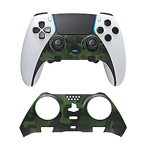 JOYTORN Faceplate Replacement Shell for PS5 Dualsense Edge Controller,Dualsense Edge Accessories Skin Replacement for Original Black Faceplate Shell- Upgrade Your Controller Appearance(Camouflage)