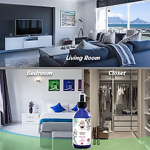 Water Lily Jasmine Air Freshener - Room Spray - Odor Eliminator - Deodorizer - Car Air Freshener - Home Spray - Linen Spray - Fabric Refresher - None Toxic - Alcohol Free - Made in USA (8 Oz)