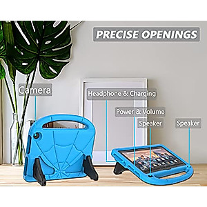 Case for 8 Inch Tablet (10th/12th Generation 2020/2022 Release) - DICEKOO Lightweight Shockproof Kids Case Cover for 8 inch Tablet - Blue