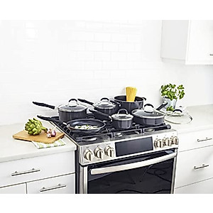 Cuisinart 11-Piece Set Advantage Nonstick Cookware, Black