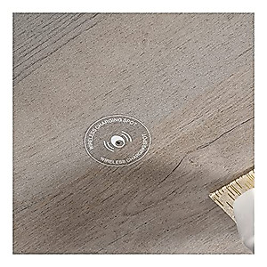 Sauder® Manhattan Gate 61"W L-Shape Computer Desk With Wireless Charger, Mystic Oak