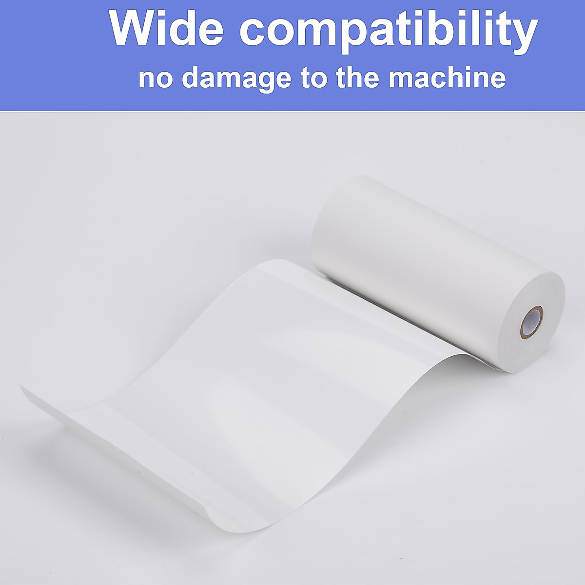 10 Rolls Compatible for Sony UPP-110S, Ultrasound Thermal Print 110 Film/Media Black and White, 110mm x 20m, A6 Black and White Printers Type I