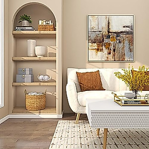 CosmoLiving by Cosmopolitan Polystone Bird Curved Feather Decorative Bowl with Distressed Gold Accents, 13" x 8" x 8", White, SMALL SIZE