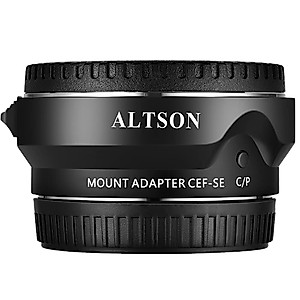 EF/EF-S Lens Mount Adapter Auto Focus Lens Speedbooster Converter Ring Compatible with Canon EF/EF-S Lens for Sony E Mount Mirrorless Cameras Series A9 A7R4 A7R3 A7R2 A7M3 A7M2 A7R A7S2 A7S A7 A7C