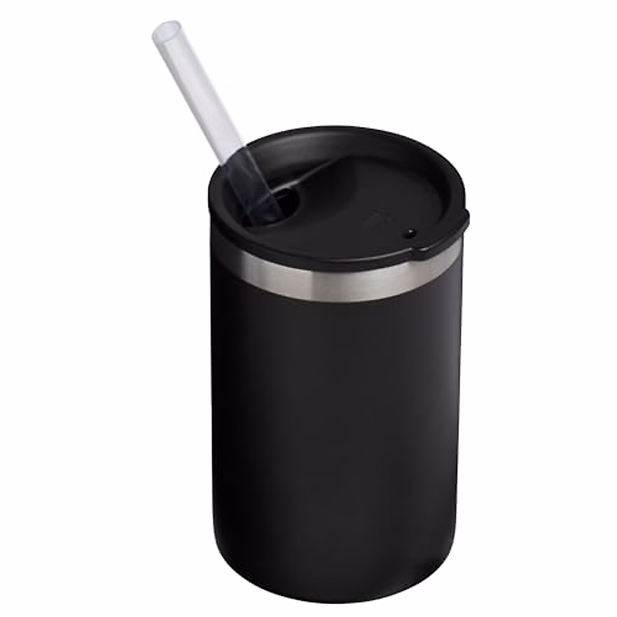 Stanley Everyday Can Cooler Cup 10 oz | Beer, Seltzers, Soda, and Energy Drinks | Doubles as Tumbler | Insulated Stainless Steel Drink Holder | BPA-Free | Matte Black