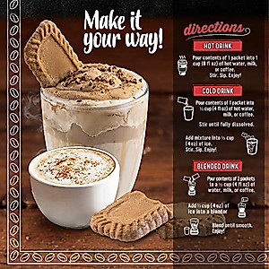 The Frozen Bean - Vanilla Bean Coffee Frappe & Latte Instant Mix with Arabica Coffee, Double Caffiene, Low Sugar - for Hot, Iced, or Frappuccino-Style Blended Drinks - (20) 0.53oz Single Serve Sticks