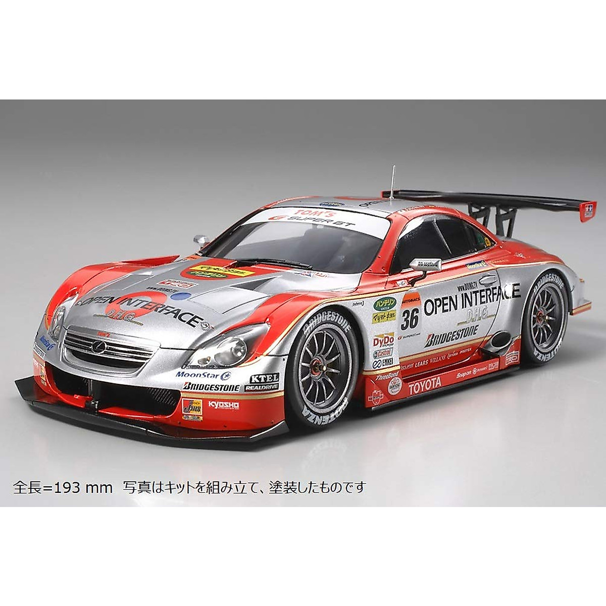 Open Interface Tom's SC430 Race Car 1/24 Tamiya