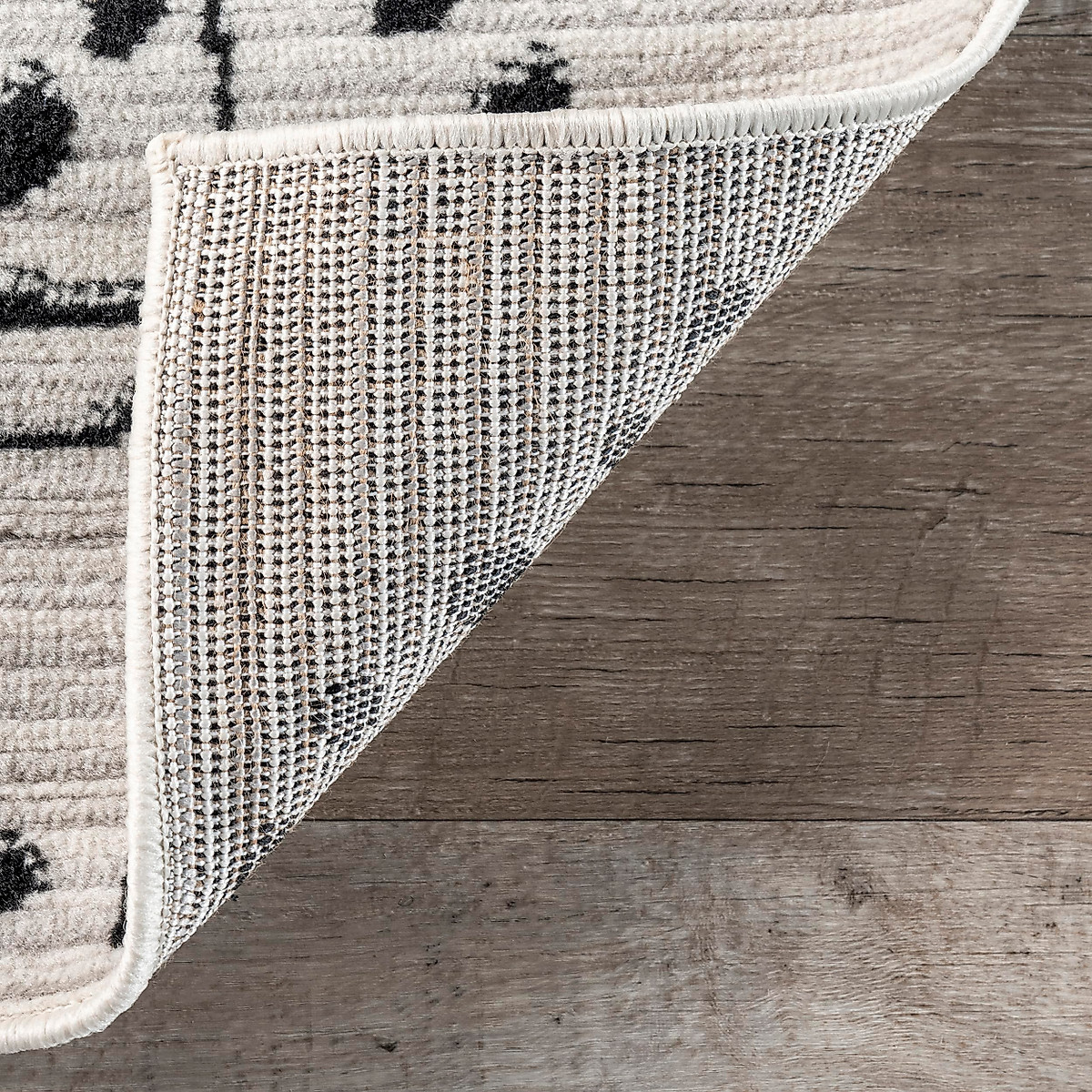 nuLOOM Mila Moroccan Diamond Trellis Area Rug, 7x9, Grey