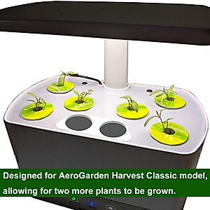 PIAOLGYI Replacement Water Reservoir Cover Lid for AeroGarden Harvest,Water Cap Pod Converter Compatible with Aerogarden Harvest Basic