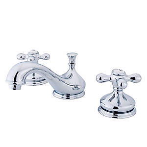 Elements of Design ES1161AX Widespread Lavatory Faucet Cross Handle, Chrome