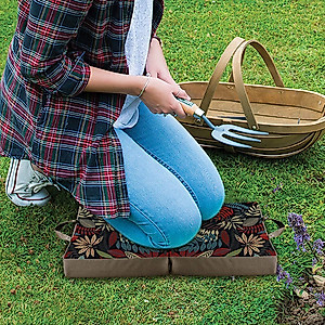 Qavctw Thick Kneeling Pads Memory Foam Garden Kneeling Pad Comfortable Knee Pad Cushion for Gardening Work Yoga Exercise Baby Bath 23.6 x 13.5 x 2 Inch