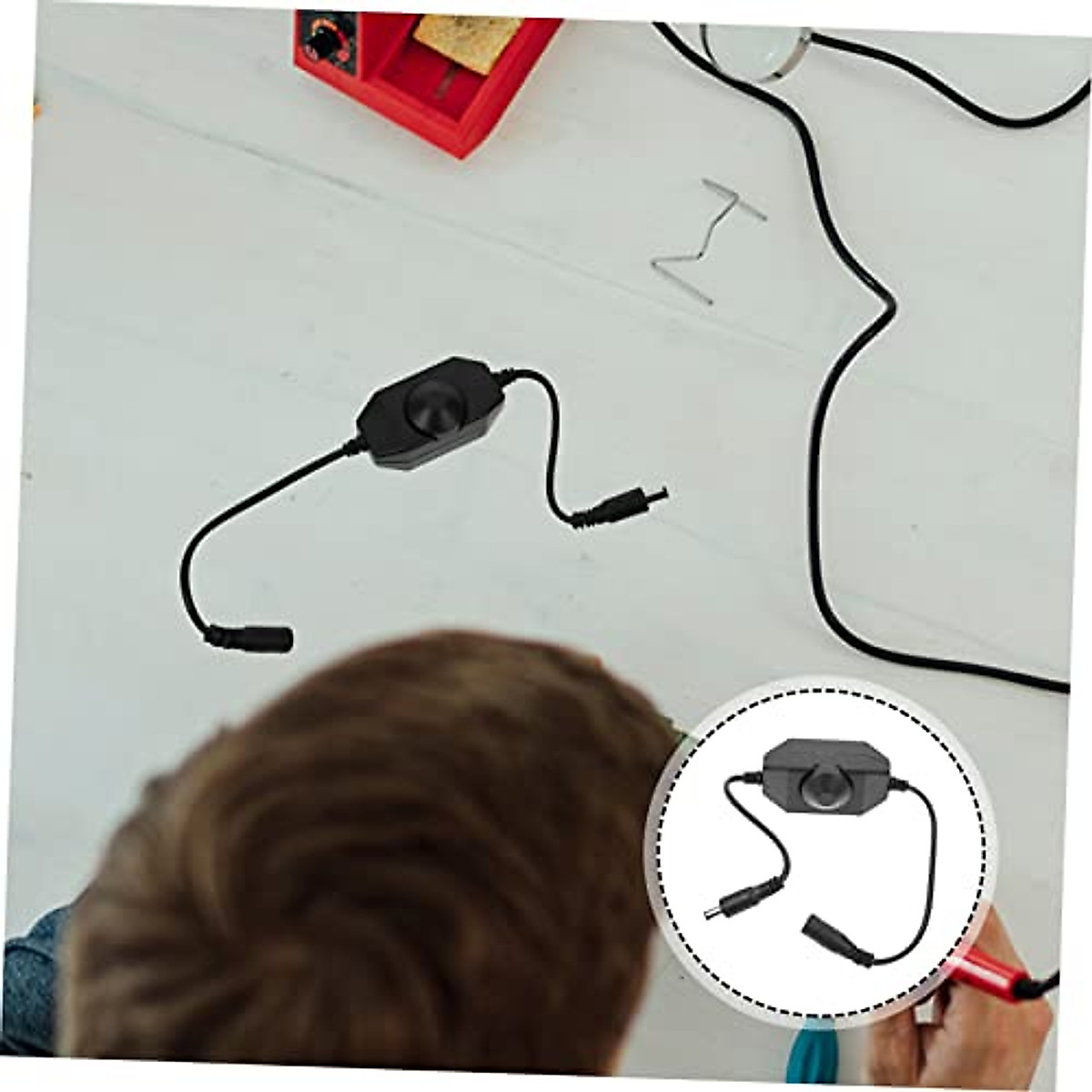 COHEALI Outdoor Light Modulator Dimmer for LED String Lights LED Dimmer Rotary Dimmer Dimmer Light Dimmer Mini Dimmer Desk Lamp Replacement Lamp Dimmer LED