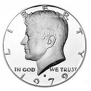 1979 S Gem Proof Kennedy Half Dollar US Coin 1/2 US Mint Proof