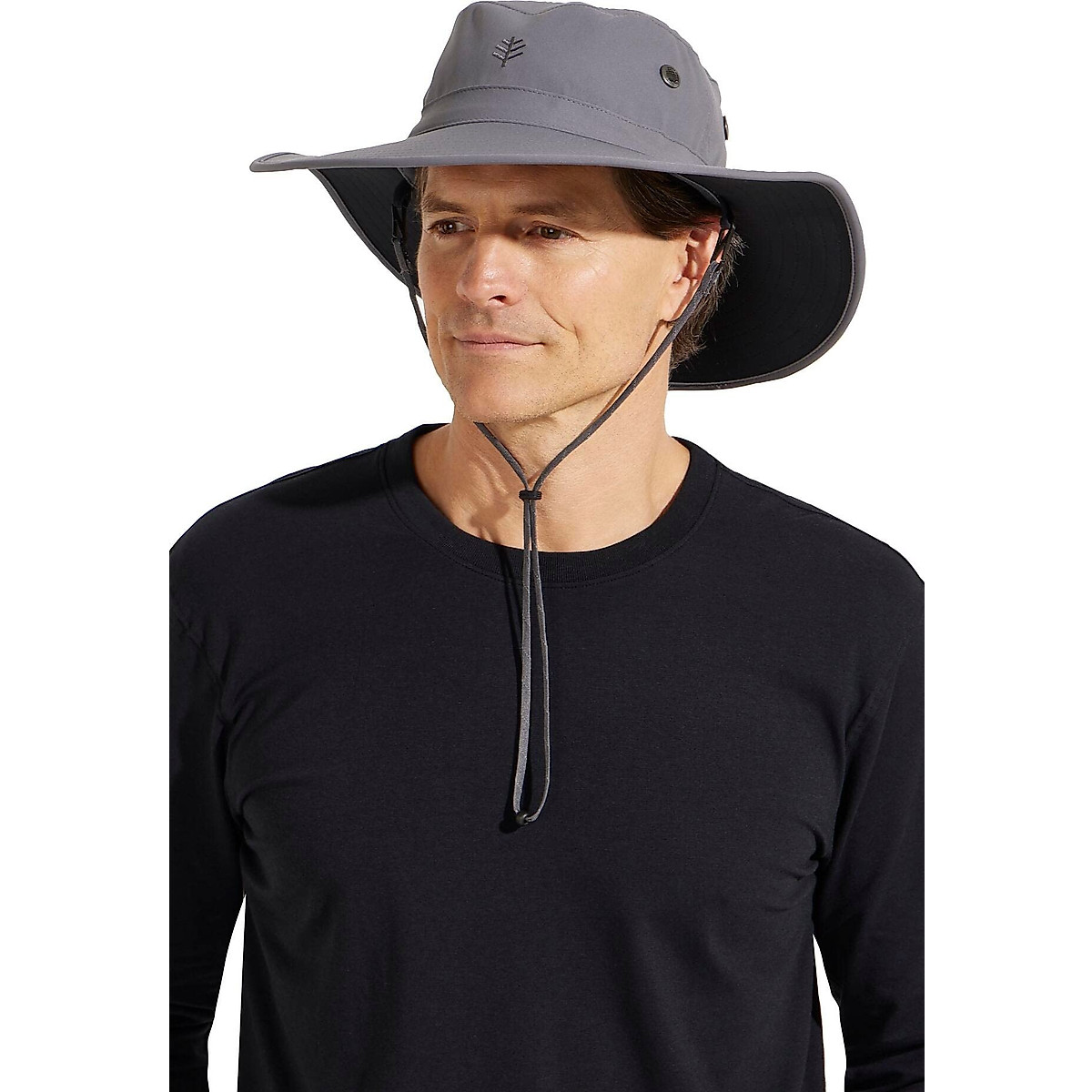 Coolibar UPF 50+ Women's Blake Elegant Floppy Sun Hat - Sun Protective (One Size- Tan)