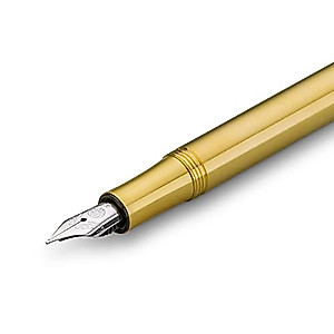 Kaweco Liliput fountain pen Brass F