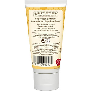 Burt's Bees Baby 100% Natural Diaper Rash Ointment - 3 Ounces Tube