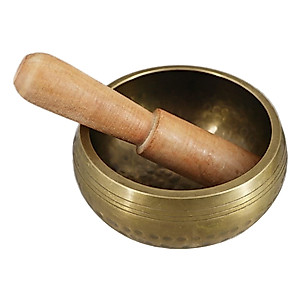 RoseFlower Meditation Singing Bowl for Relaxation and deep Meditation Tibetan Singing Bowl Set 11 cm, Great for Mindfulness Stress & Anxiety Relief, Yoga, Zen, Perfect Spiritual Gift #005