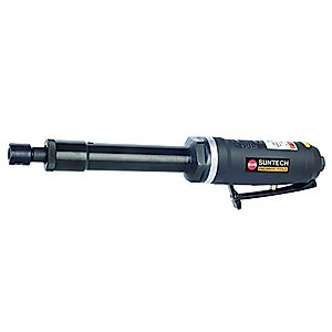 SUNTECH SM-5E-5200 Extended Die Grinder- Industrial, 1.0HP Motor, Erickson Collet, Black