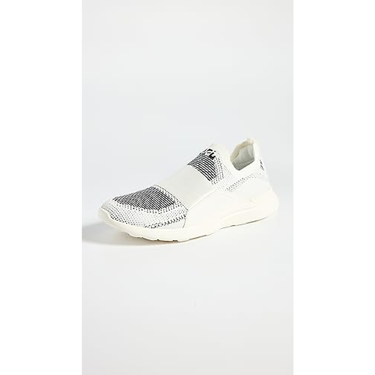 APL: Athletic Propulsion Labs Women's Techloom Bliss Sneakers, Ivory/Black, 7 Medium US