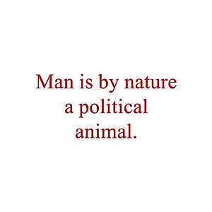 CafePress Man Is By Nature A Political Animal Mugs Ceramic Coffee Mug, Tea Cup 11 oz