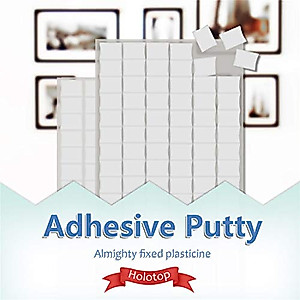 180 Pcs Removable Poster Adhesive Putty Reusable Multipurpose Mounting Tacky Putty for Hanging Pictures Poster Art Photography (White)