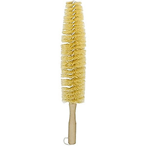 Large Spoke Wheel Brush with Plastic Coated Wire [85-799]