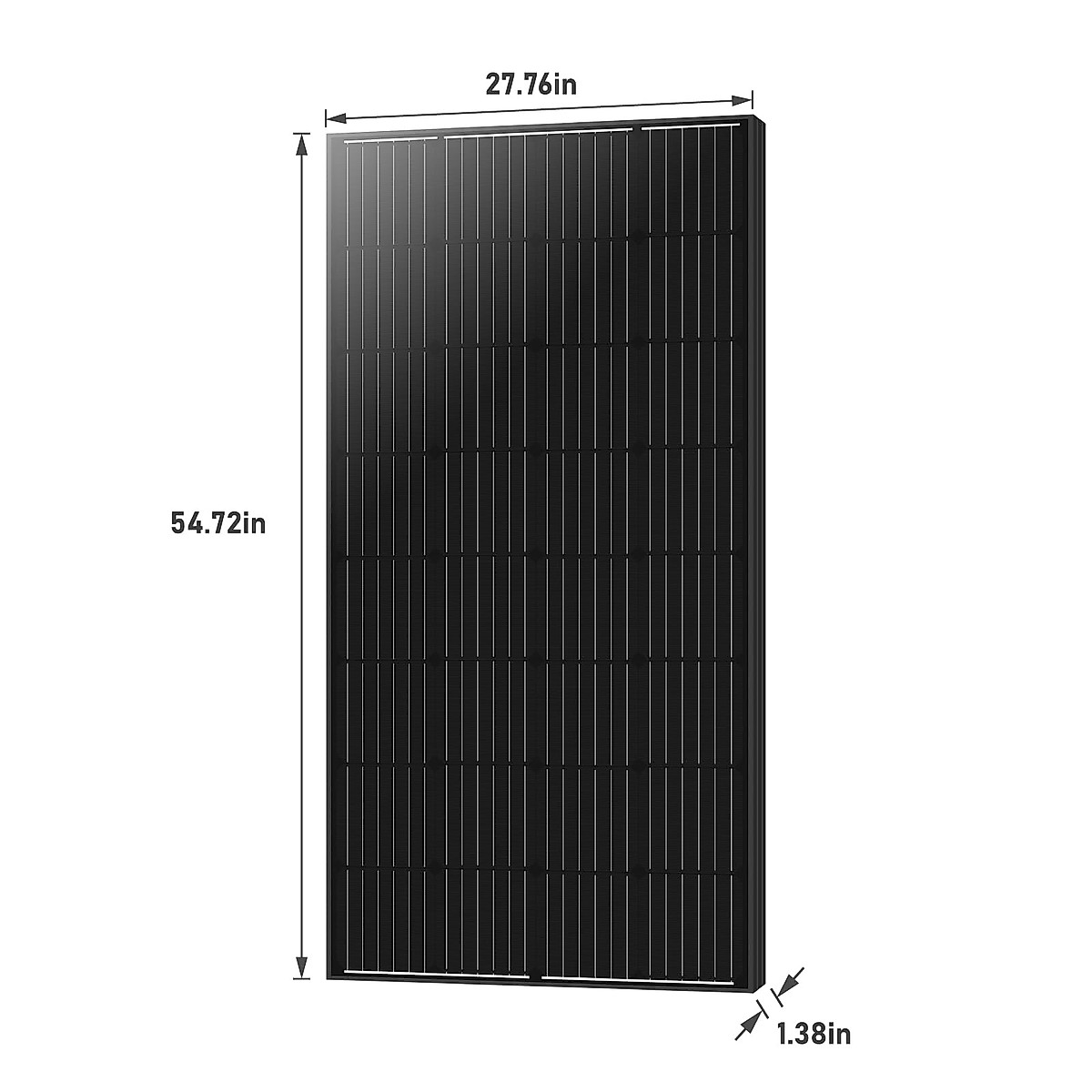 Kosta 200W 12V Monocrystalline Solar Panel for Marine RV Off-Grid System